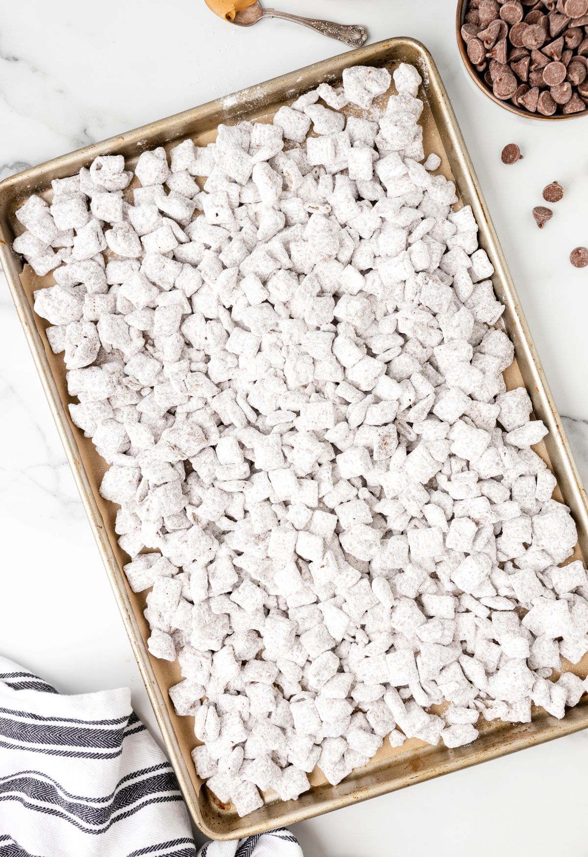 Muddy Buddy Chex Mix (Puppy Chow) - Happy Family Recipes