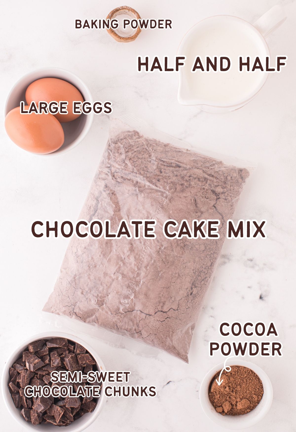 Chocolate Chunk Cake Mix Muffins - Happy Family Recipes