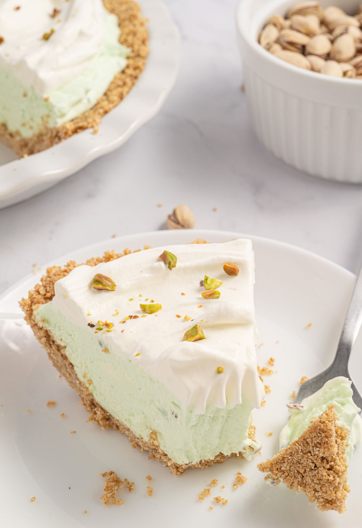 Pistachio Cream Pie - Happy Family Recipes