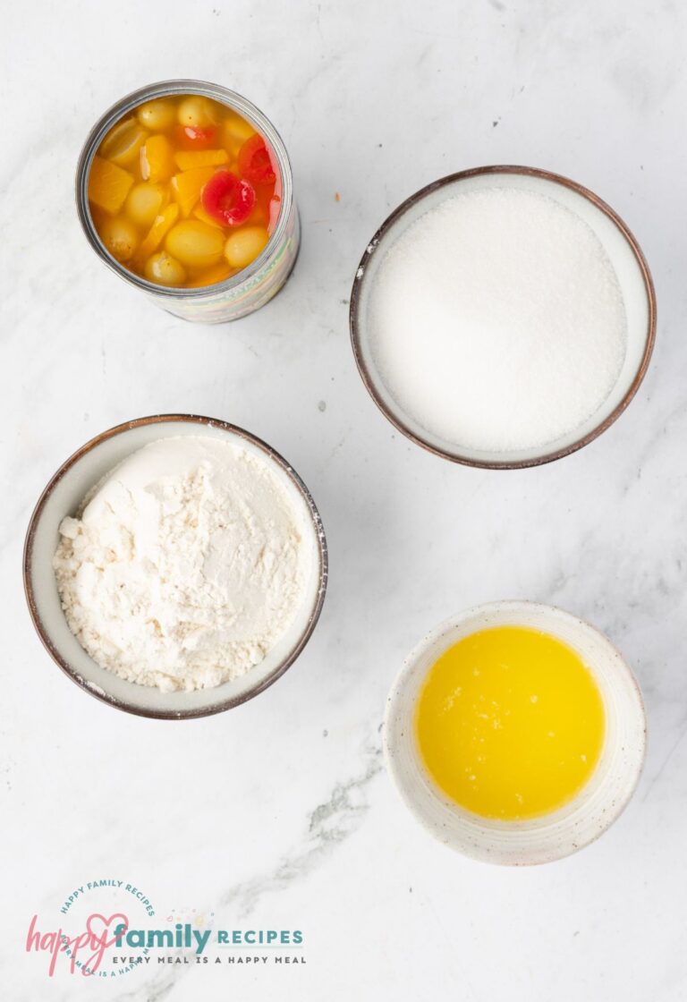 Old Fashioned Fruit Cocktail Cake (Only 4 Ingredients) - Happy Family ...